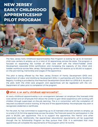 Apprenticeship - Child Care In New Jersey